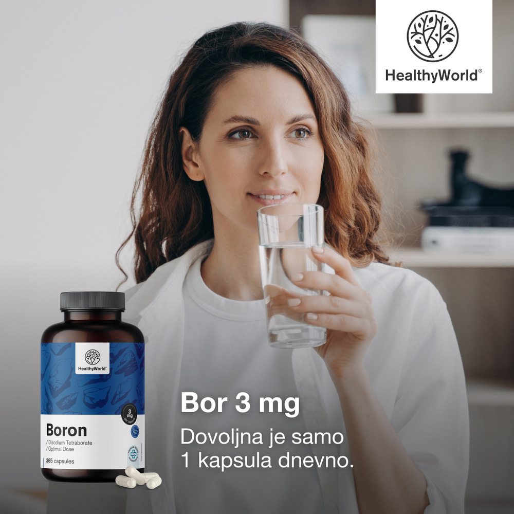 Bor 3 mg, 365 kapsula - HealthyWorld.hr