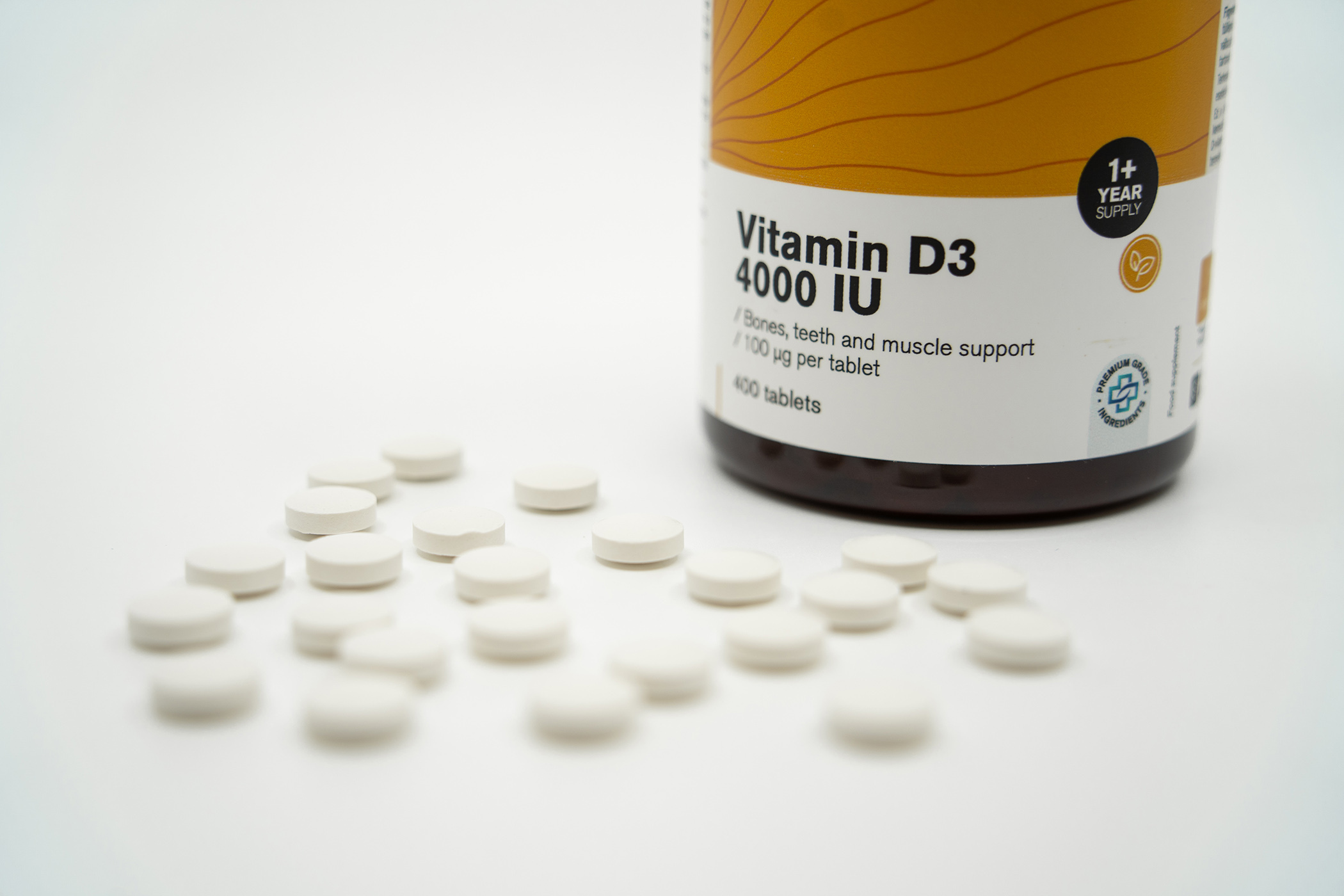 3x Vitamin D3 4000 IU, ukupno 1200 tableta - HealthyWorld.hr
